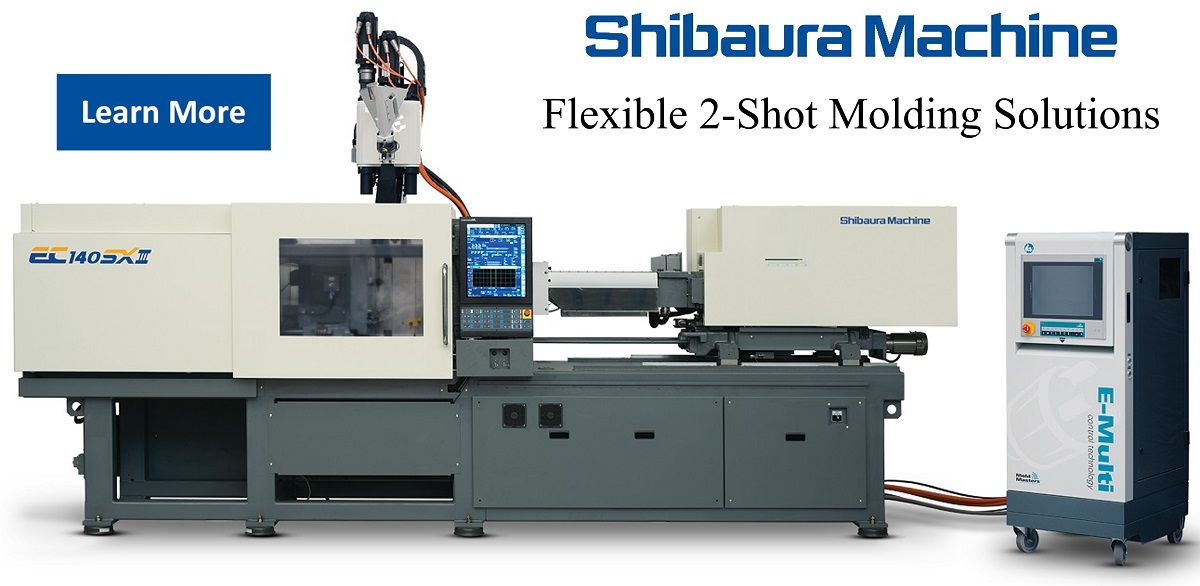 Two-Shot Molding: Any Machine, Any Time with Shibaura Machine